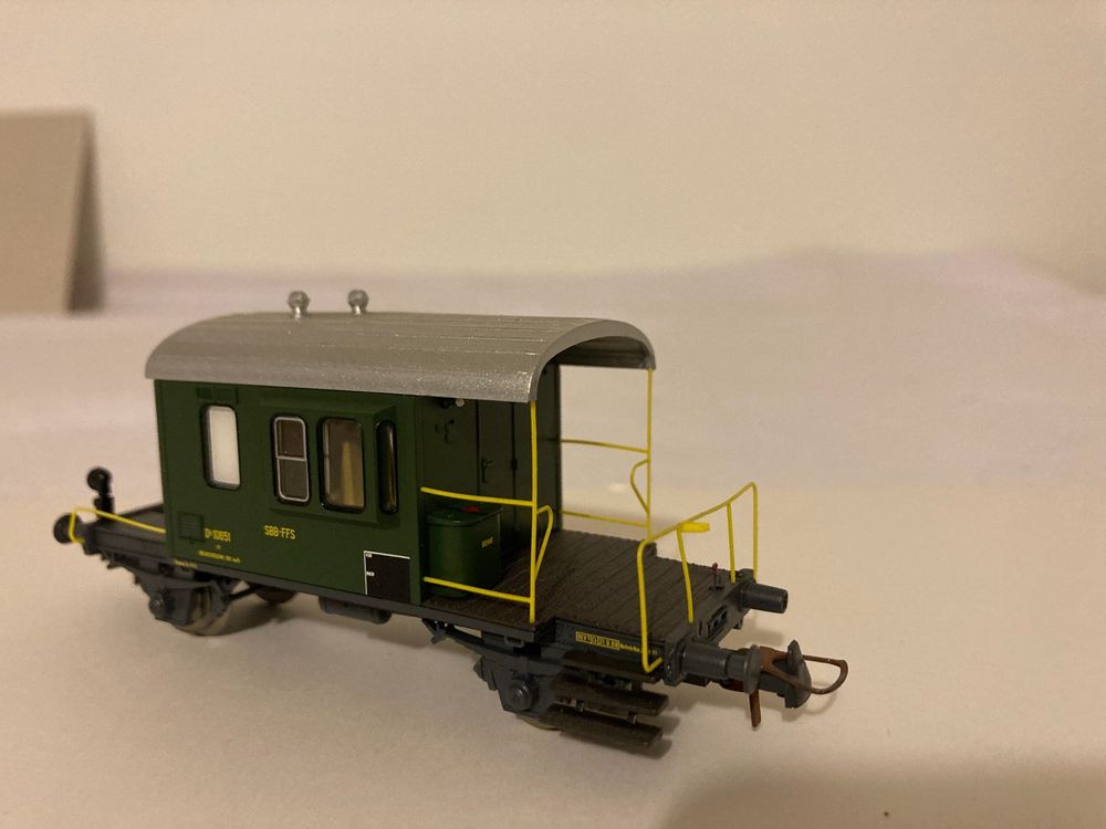Begleitwagen SBB "Sputnik", H0, AC, Roco Art. 67610, gebr. (Gebraucht ...