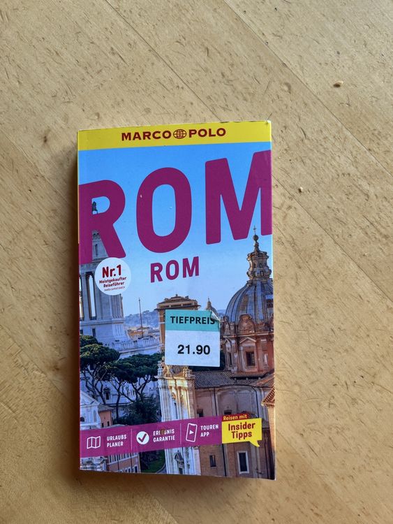 Reiseführer Rom Marco Polo, aktuell 2025, Top Zustand (Gebraucht) in ...