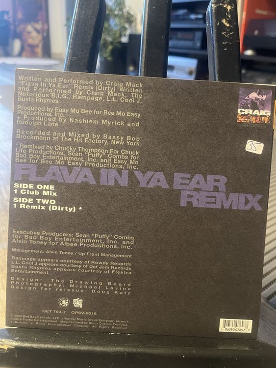 Craig Mack / Flava in ya ear Remix (Neu (gemäss Beschreibung)) in ...