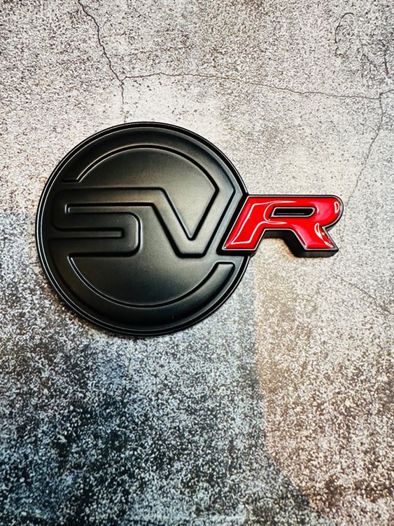 Range Rover SVR Emblem Schriftzug Logo aus Metall NEU (Neu und ...