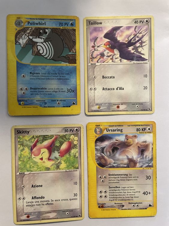 Pokemon 2003. 4 cartes | Kaufen auf Ricardo