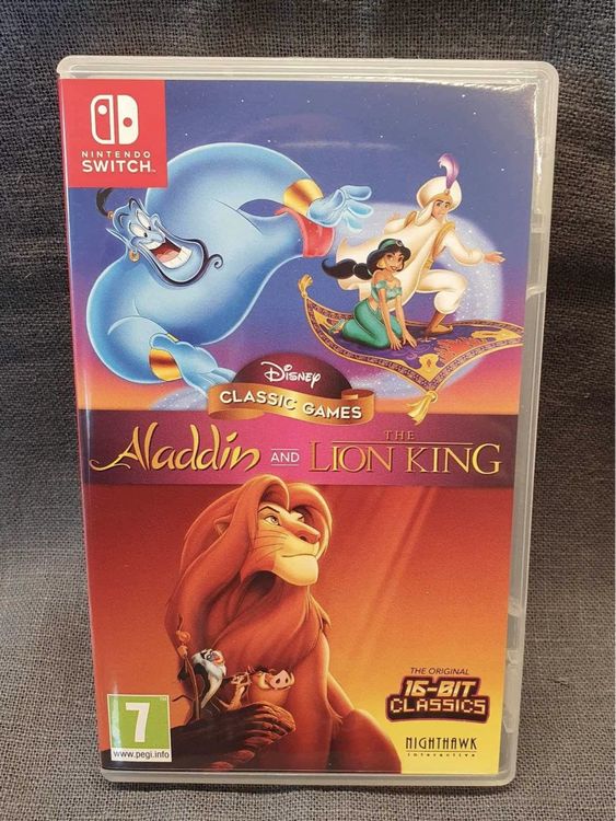NINTENDO SWITCH Disney Classic Games „Aladdin & Lion King“ | Kaufen auf ...