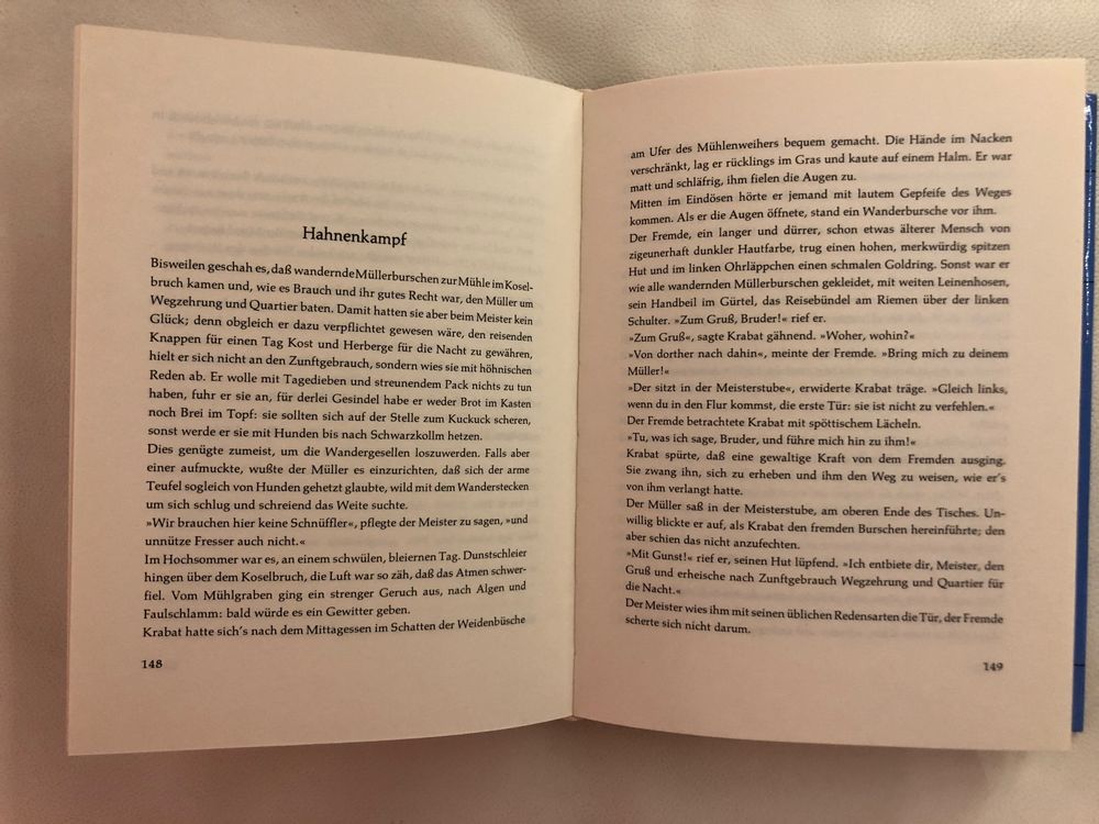 Buch Krabat, Otfried Preußler (Gebraucht) in Nunningen für CHF 5 – mit ...