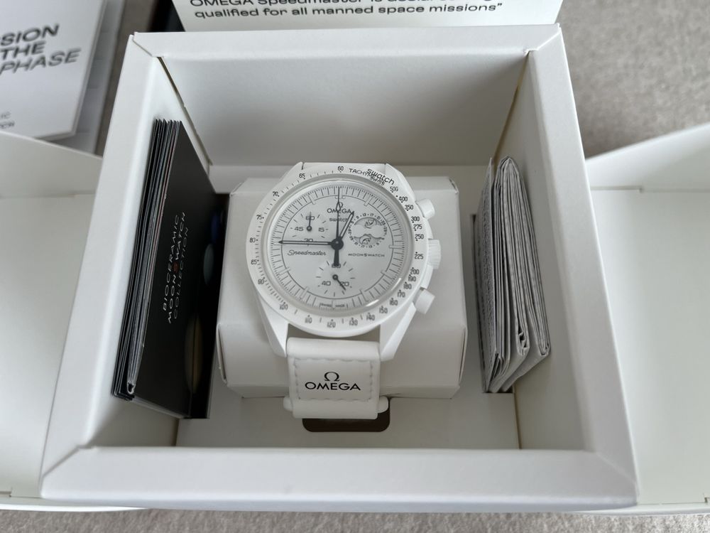 Moonphase Snoopy Swatch Omega | Kaufen auf Ricardo