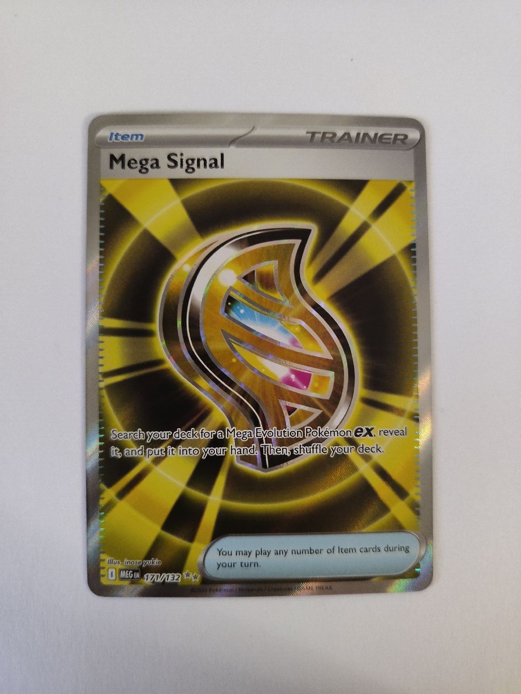 Mega Signal 171/132 NM Mega Evolution Ultra rare 📡 (Neu (gemäss ...