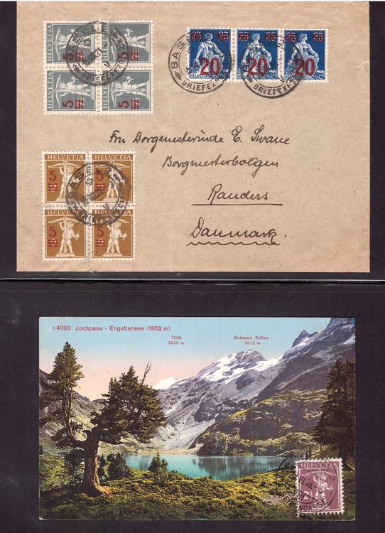 Tellknabe auf Brief im Viererblock und Karte! | Kaufen auf Ricardo