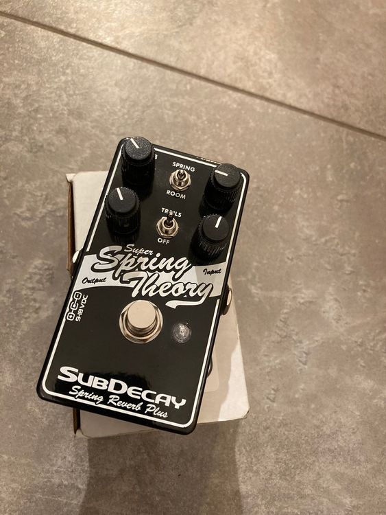 Super Spring Theory, Reverb Pedal von Subdecay made in USA (Gebraucht) in Ehrendingen für CHF ...