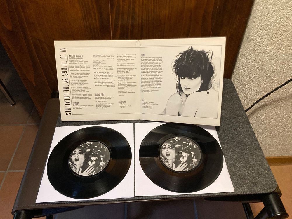 The Creatures - Wild Things (Siouxsie and the Banshees) 2X7" | Kaufen ...