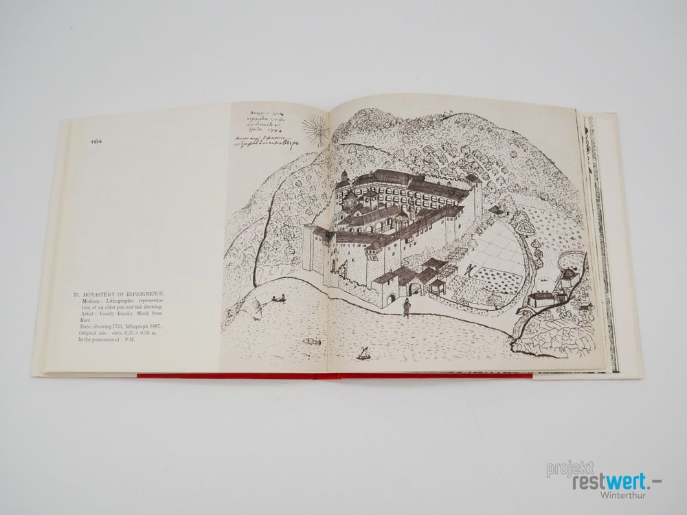 Paul M. Mylonas ATHOS - Seltenes Buch über alte Stiche (Gebraucht) in ...