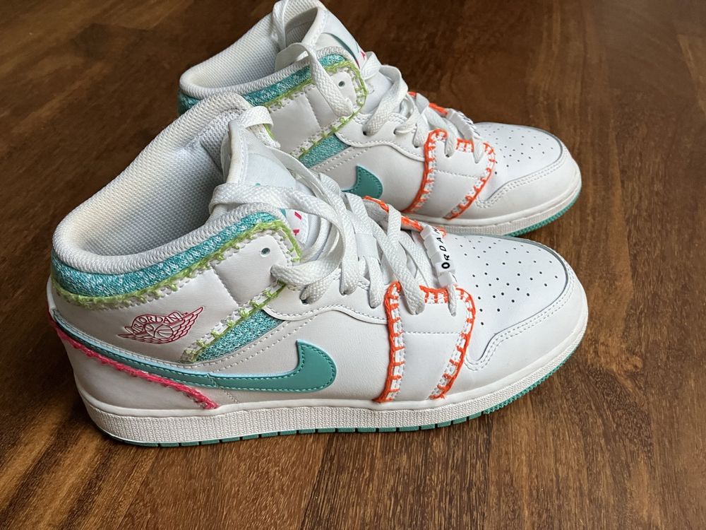 Nike Jordan 1 Mid Multi Knit Sneakers (GS) (Gebraucht) in Au ZH für CHF ...