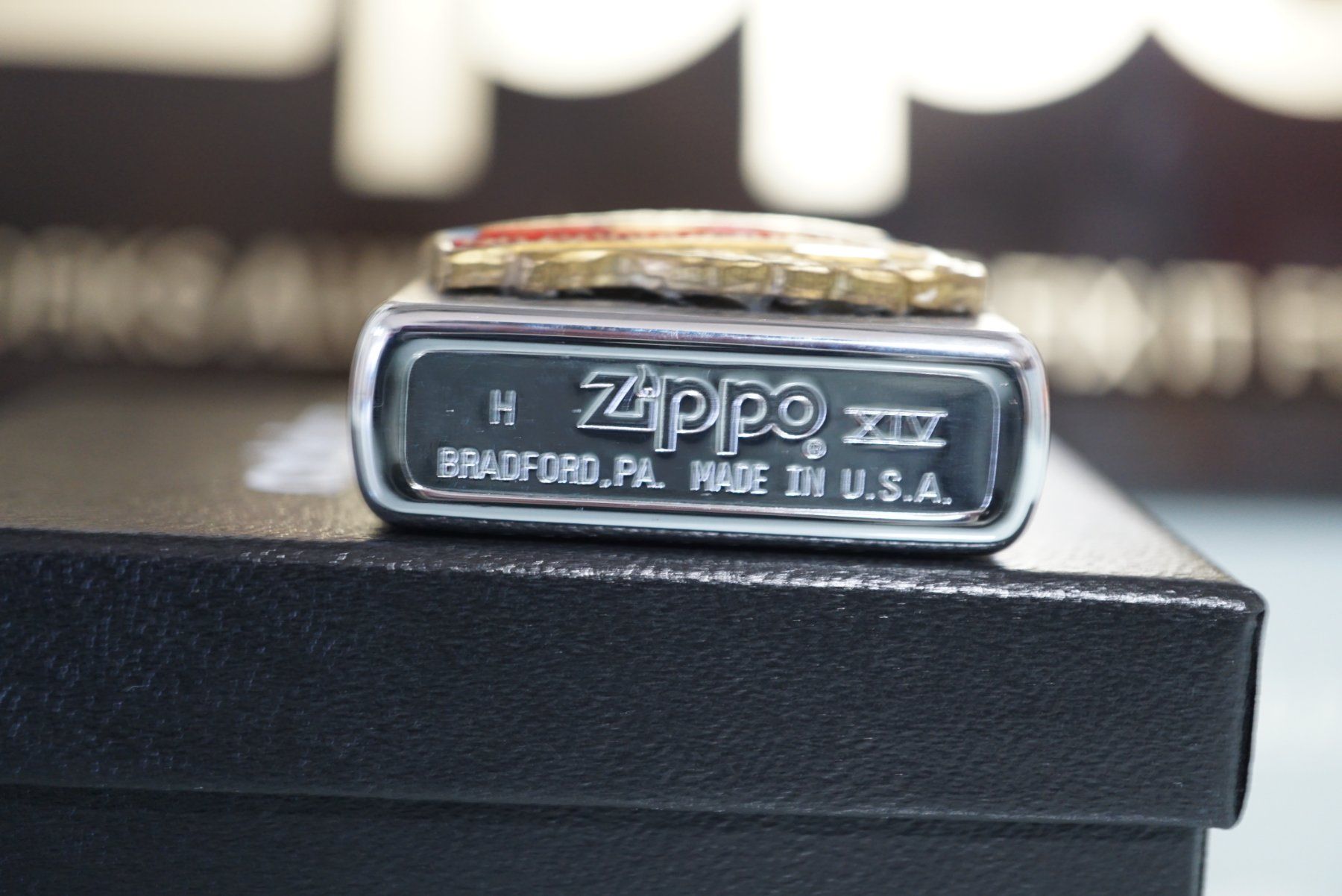 ZIPPO Feuerzeug Marine Russisch Emblem (1998) (Neu (gemäss Beschreibung ...