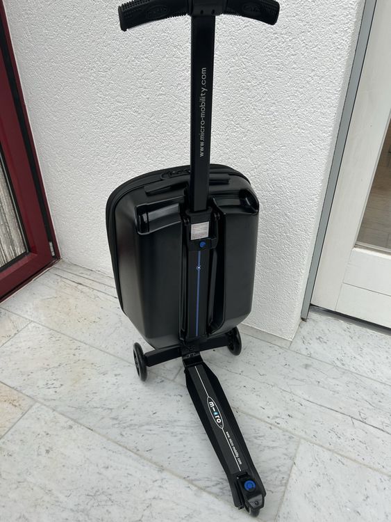 Micro Scooter luggage / Trolley schwarz neu (Neu (gemäss Beschreibung ...