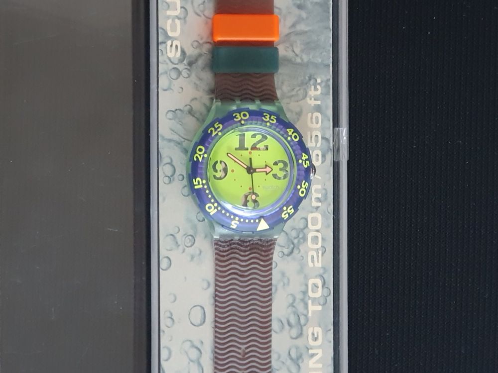 SWATCH SCUBA SDN103 SPRAY UP NEU | Kaufen auf Ricardo