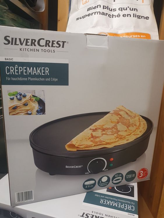 Neuer SilverCrest Crêpemaker Crepemaker 30cm OVP (Neu und ...