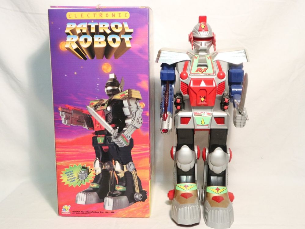 1996 Roboter Electronic Patrol Robot 40cm (Neu (gemäss Beschreibung)) in Eschenbach SG für CHF ...