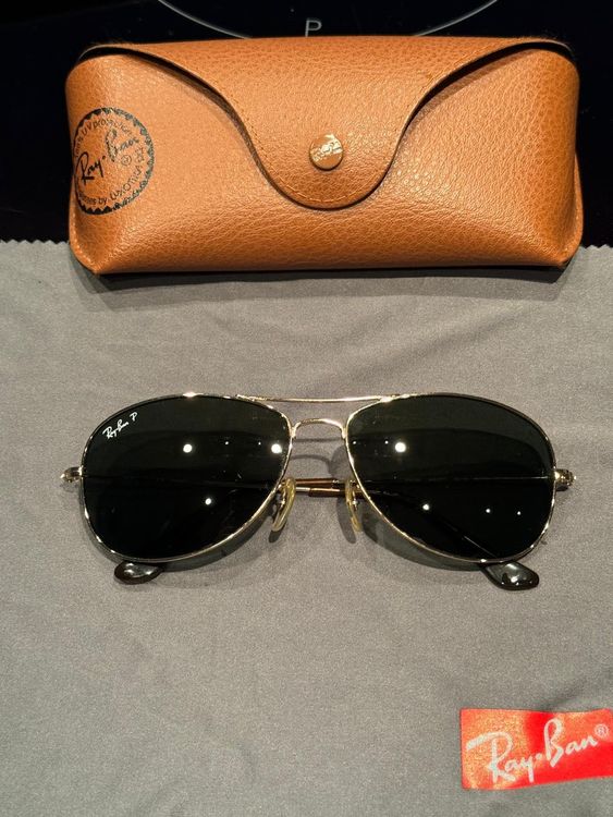 Ray-Ban Pilot RB3362 001 Sonnenbrille, original. (Gebraucht) in Bäch SZ ...