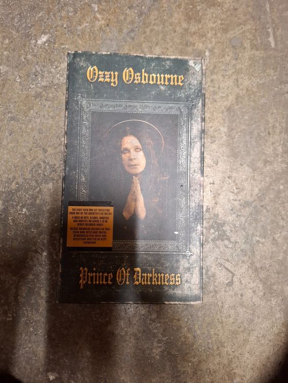 Ozzy Osbourne - Prince of Darkness Edition 4 CD Box set (Gebraucht) in ...