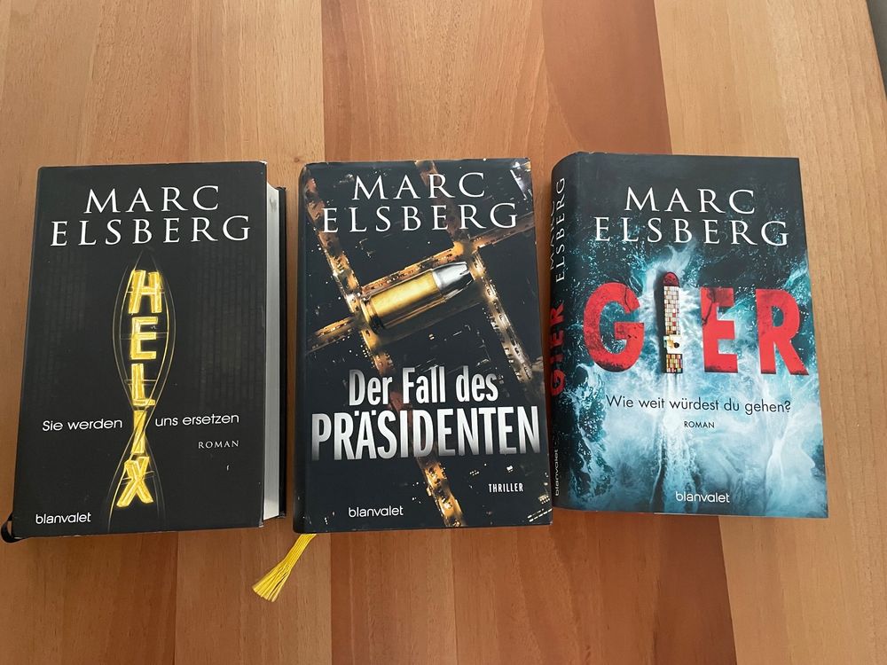 Marc Elsberg GIER / Sie werden uns ersetzen/ Roman Thriller (Gebraucht ...