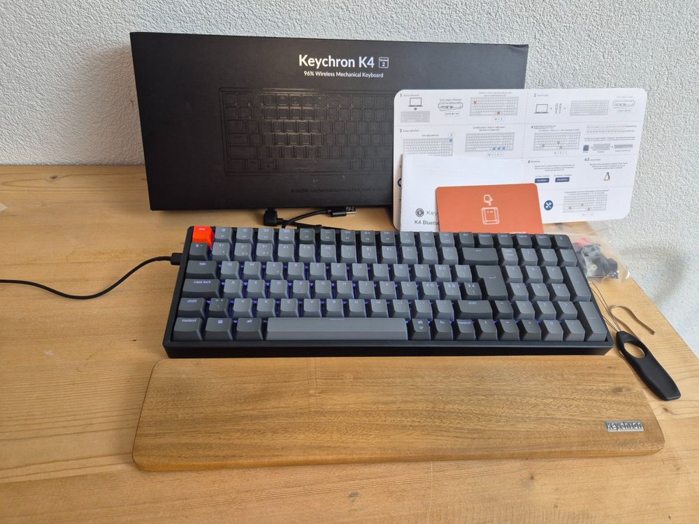 Keychron K4 CH-Layout 96% Wireless Mechanical Keyboard (Gebraucht) in ...