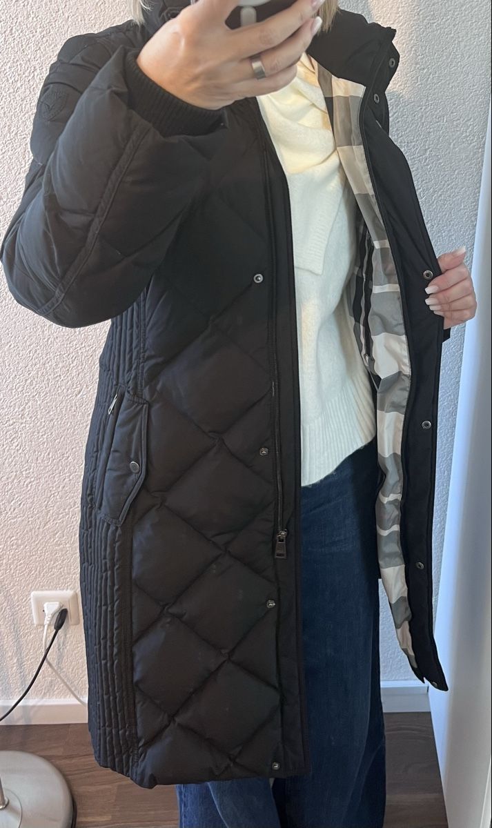 Fuchs Schmitt Daunenmantel, schwarz, super Zustand! (Gebraucht) in ...