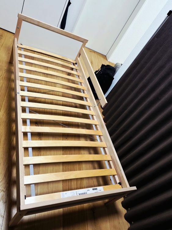 Ikea Gonatt Crib/Toddler Bed - Solid Wood, As New! (Gebraucht) in ...