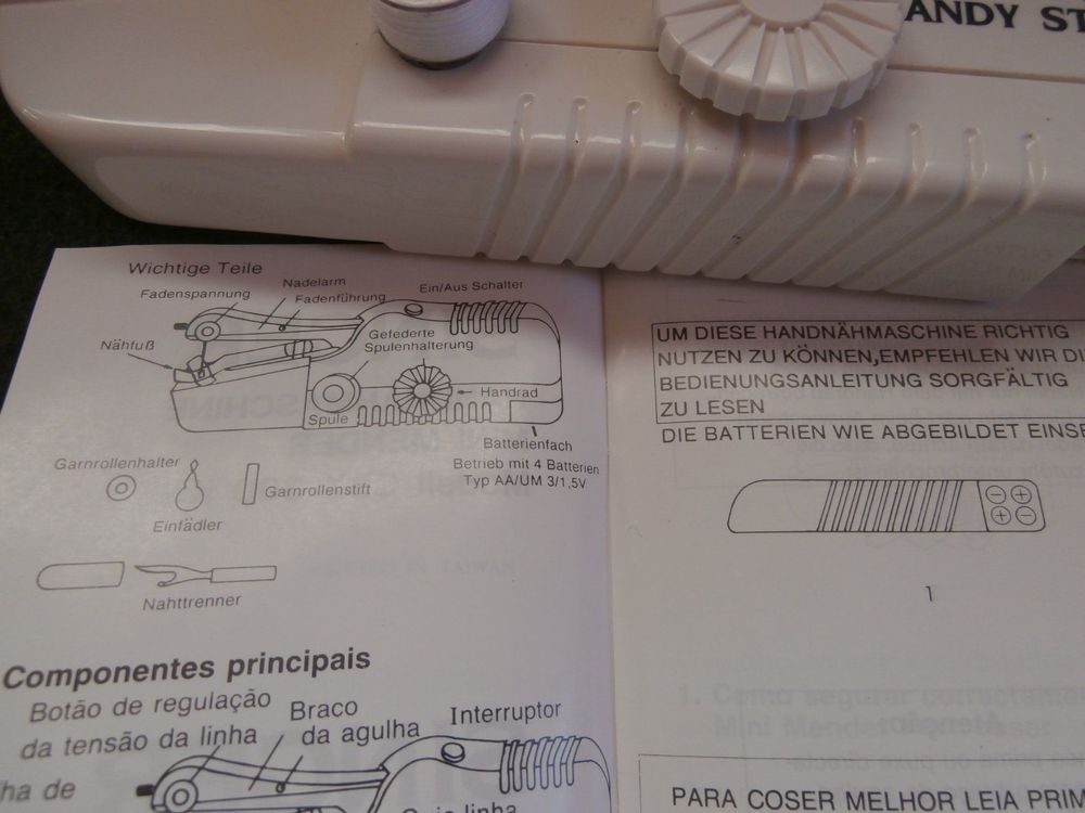 Singer Hand Nähmaschine "mini mender Handy Stitch" (Gebraucht) in ...