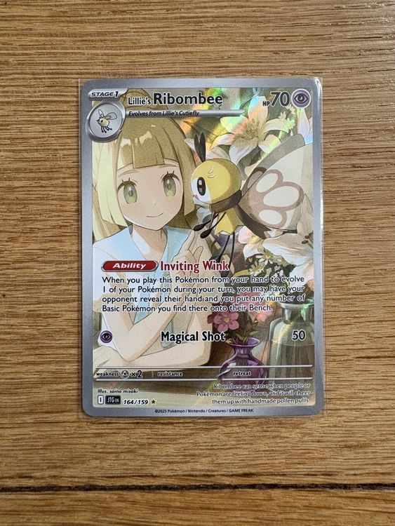 Pokémon Lillies Ribombee 164/159🇬🇧🔥 (Neu (gemäss Beschreibung)) in ...