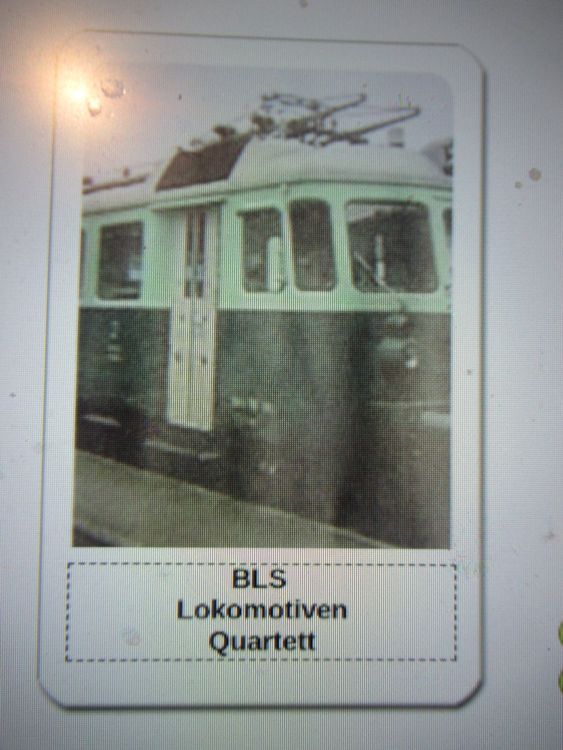 BLS Lokomotiven Und Züge Quartett 52 Karten (Neu und originalverpackt) in Herznach für CHF 32 ...