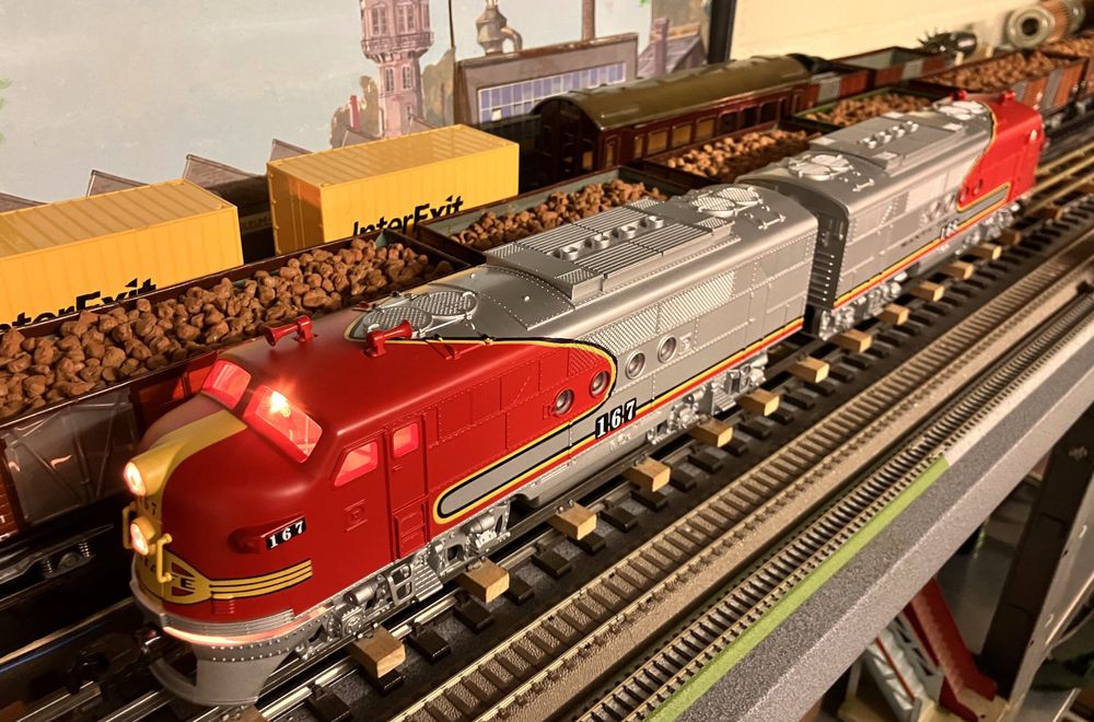 Lionel Spur 0 3L ESU Digital Sound 2-tlg. Santa-Fe 167-168 (Neu (gemäss ...