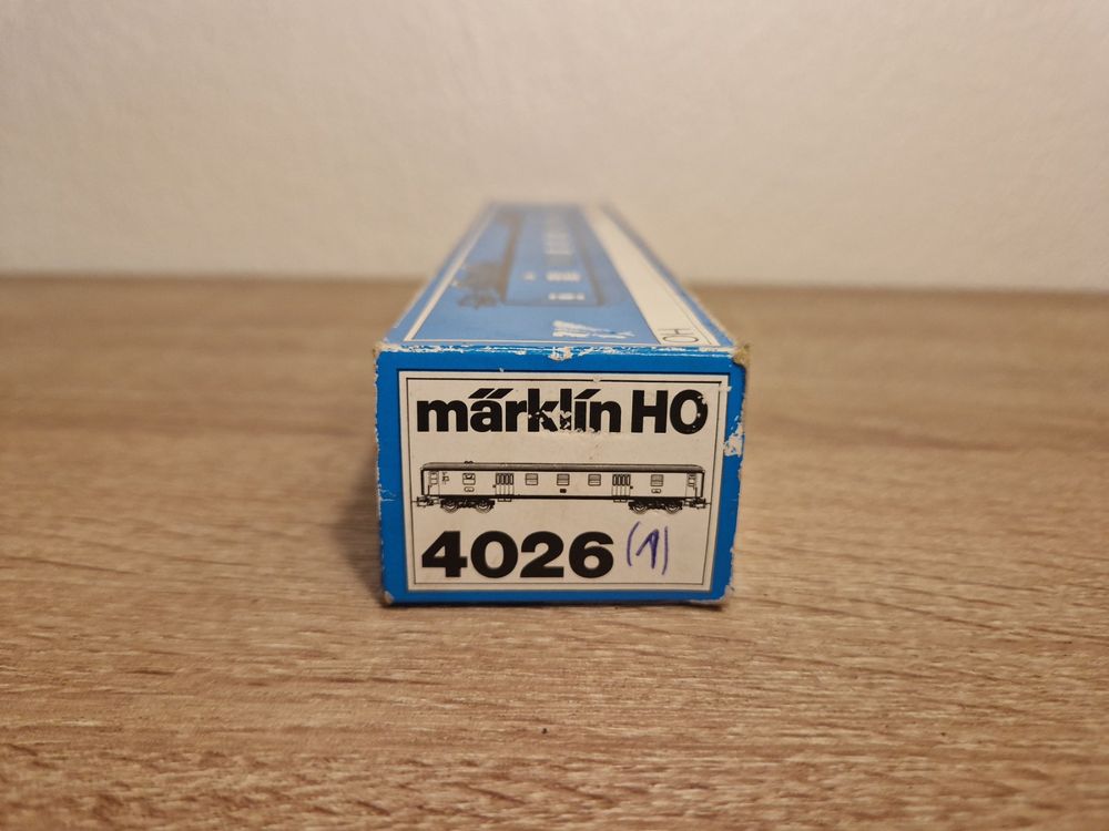 Märklin 4026 Gepäckwagen DB H0 (1) (Gebraucht) in St-Aubin-Sauges für CHF 12 – mit Lieferung auf ...