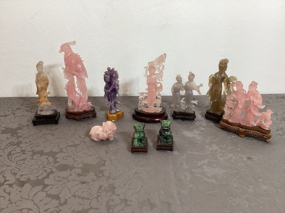 Antique Jade Collection de Statuettes 10 pièces | Kaufen auf Ricardo