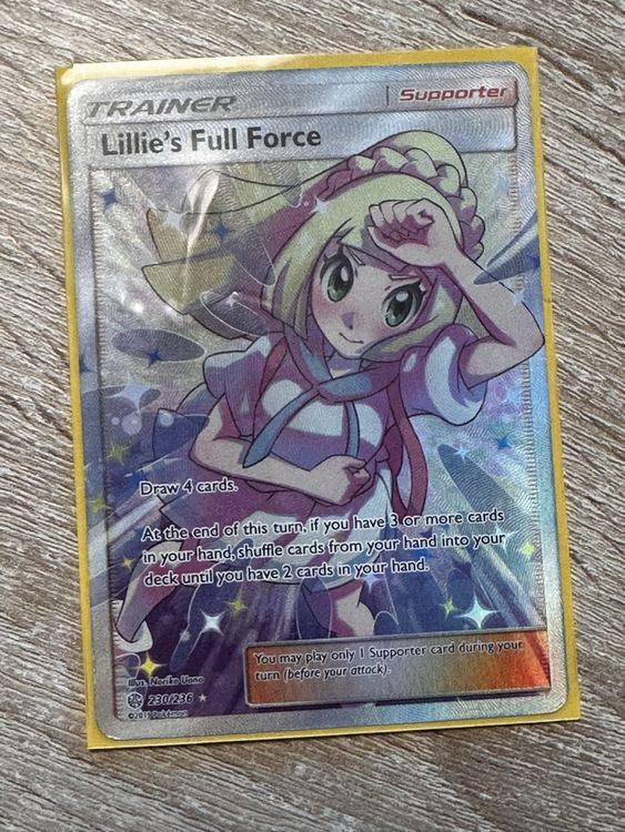 Pokemonkarte Lillie‘s Full Force (Neu (gemäss Beschreibung)) in Embrach ...