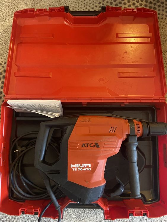 Perforateur Burineur/Bohrhammer Hilti TE 70 ATC AVR (Gebraucht) in Echallens für CHF 1365 – mit ...