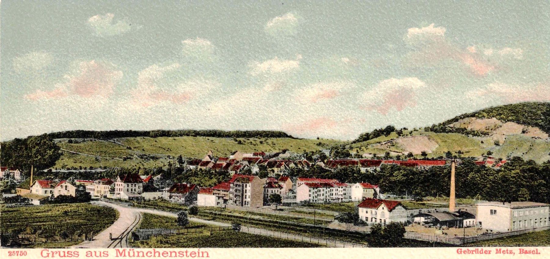 Gruss auf MÜNCHENSTEIN ca. 1905 (BL) (Gebraucht) in Oberdorf BL für CHF ...