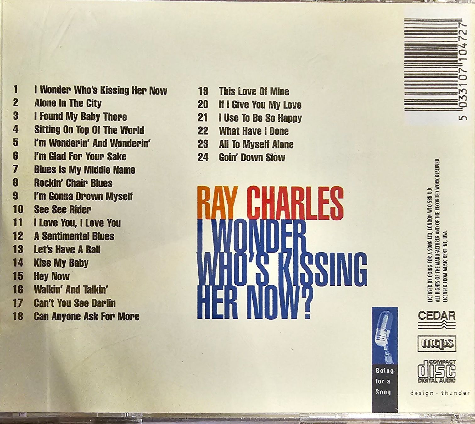 Ray Charles - I wonder who's kissing her now? (Gebraucht) in Wahlen b ...