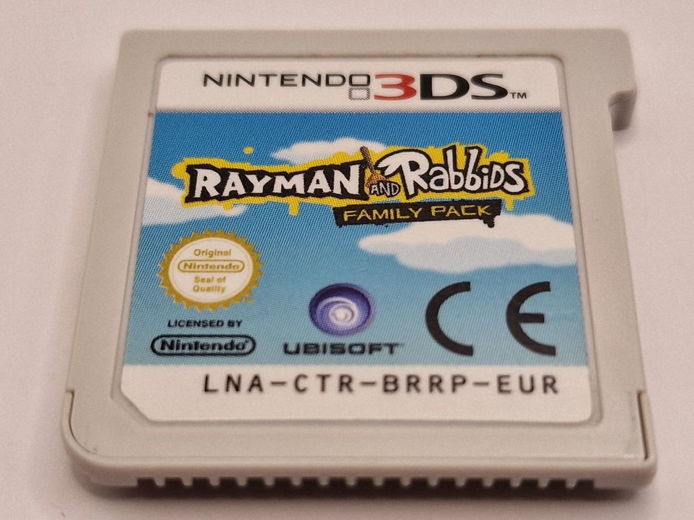 3DS Game, Rayman and Rabbids Family Pack (Gebraucht) in Düdingen für ...