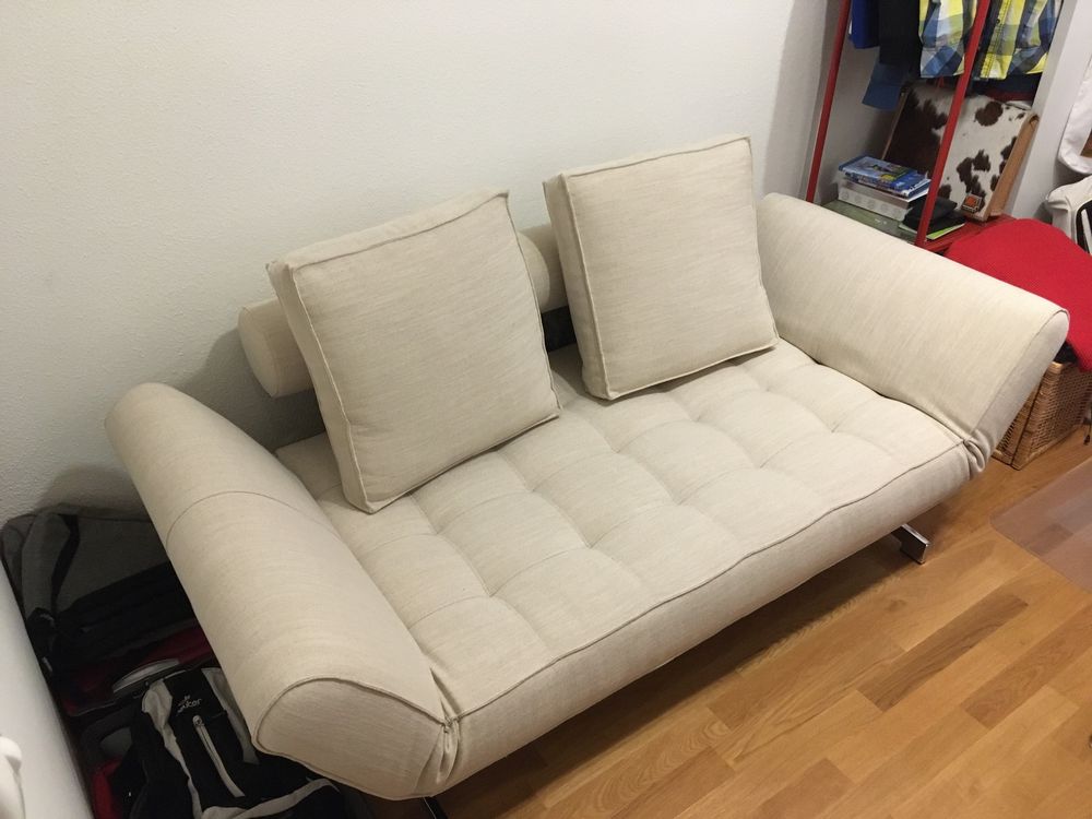 Bettsofa Ghia Stoff / Farbe: Sand / 80x210cm (Gebraucht) in für CHF 400 ...