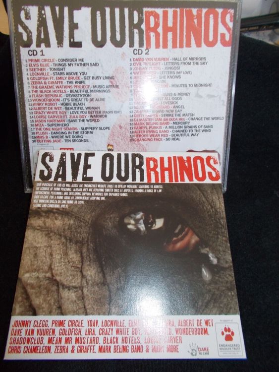 SAVE OUR RHINOS Seether African Rock, Funk / Soul, Blues 2CD (Gebraucht ...