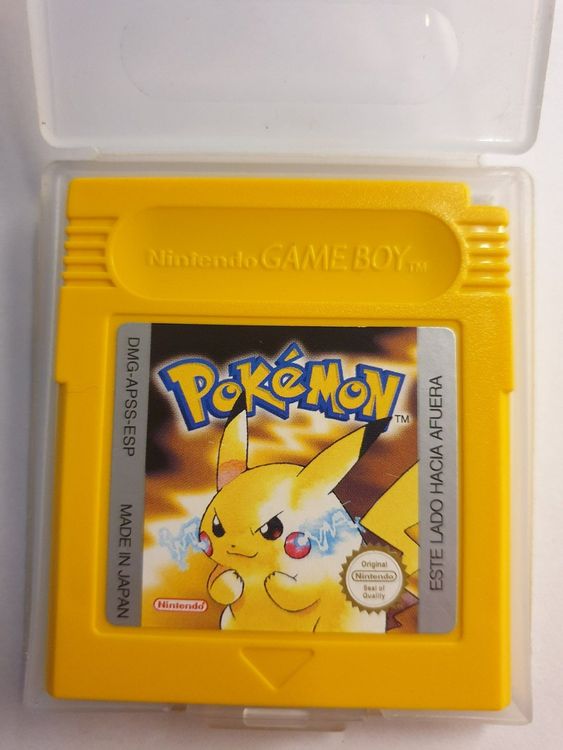 Gameboy- Pokemon gelbe Edition - ESP (Gebraucht) in Rain für CHF 13 ...