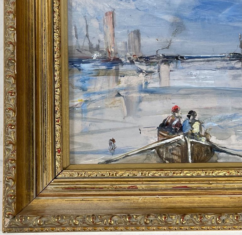 Gemälde Meeres Szene mit schönem Ansicht Aquarell (Gebraucht) in Root für CHF 30 – mit Lieferung ...