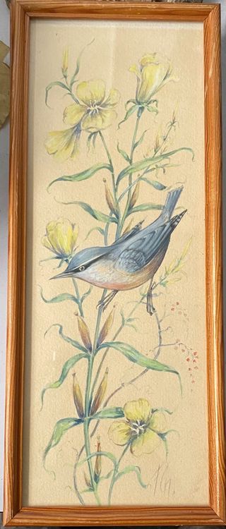 Alte Aquarell unleserlich Signiert | Kaufen auf Ricardo