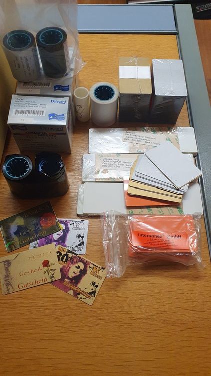 Karten Designerm Datacard ImageCard Select Platinum Series (Gebraucht ...