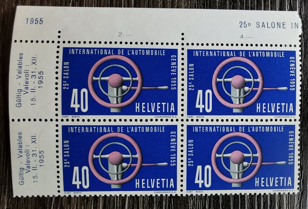 TR106 Timbre Suisse Non Oblitere 1955 (Gebraucht) in Cousset für CHF 0.65 – mit Lieferung auf ...