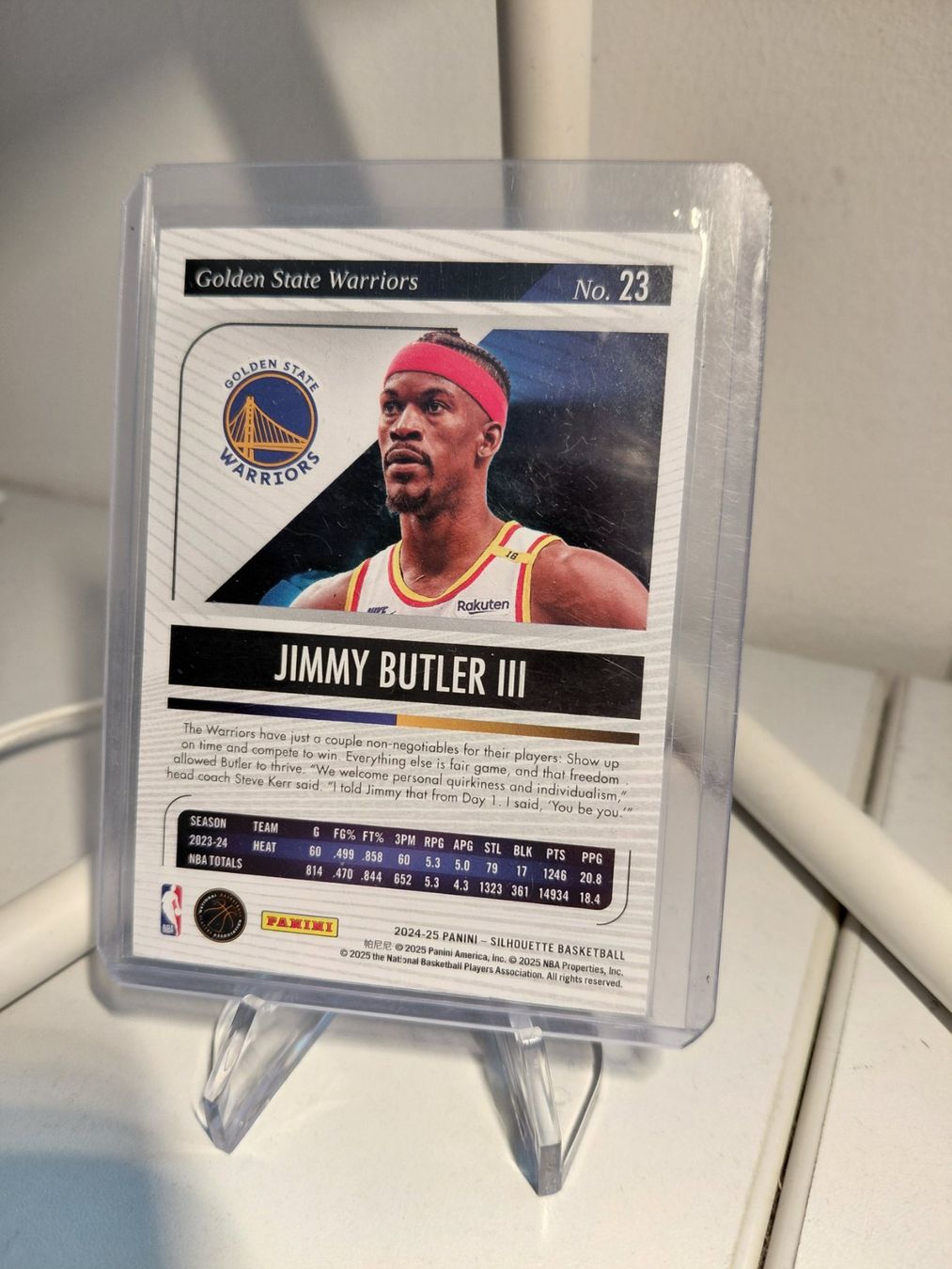 Jimmy Butler III, Panini Silhouette, NBA, 089 / 149 (Gebraucht) in ...