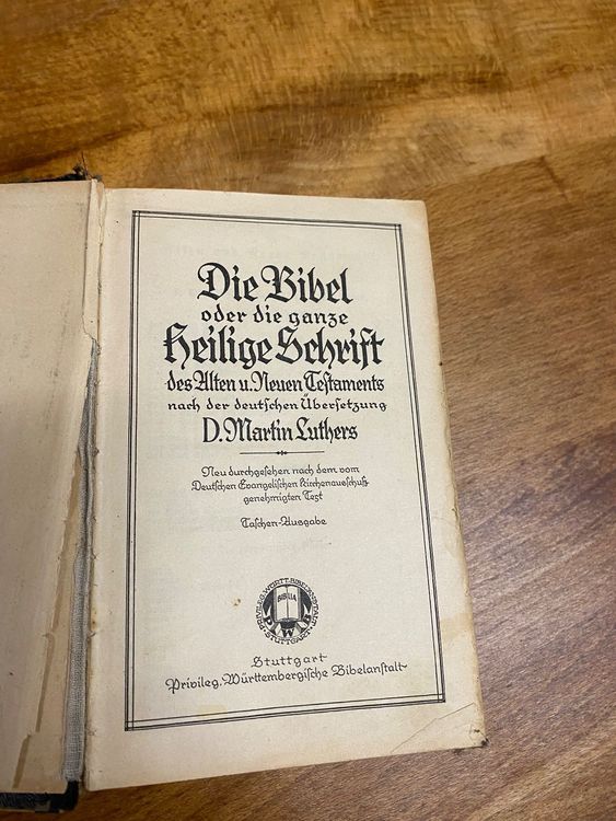 Die Bibel oder die ganze heilige Schrift | Kaufen auf Ricardo Die Bibel oder die ganze heilige Schrift | Kaufen auf Ricardo