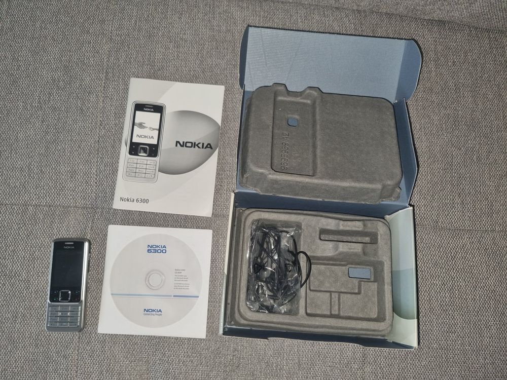 Vintage Nokia 6300 in OVP, neuwertiger Zustand, Sammlerstück (Neu ...