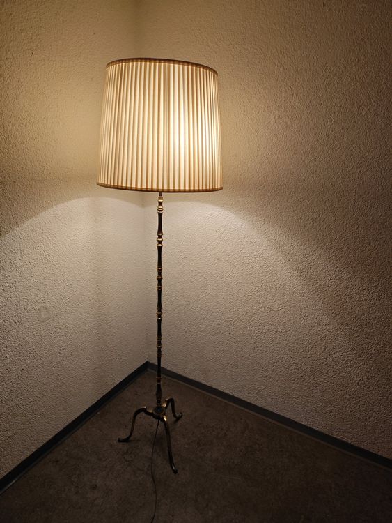 Stehlampe Mit Schirm Vintage