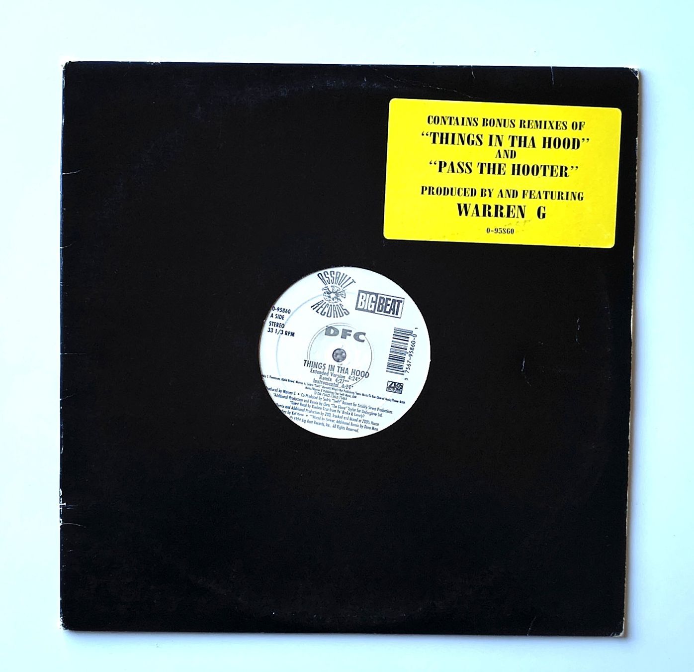 DFC - Things In Tha Hood Vinyl - Warren G Prod. LBC (Gebraucht) in ...