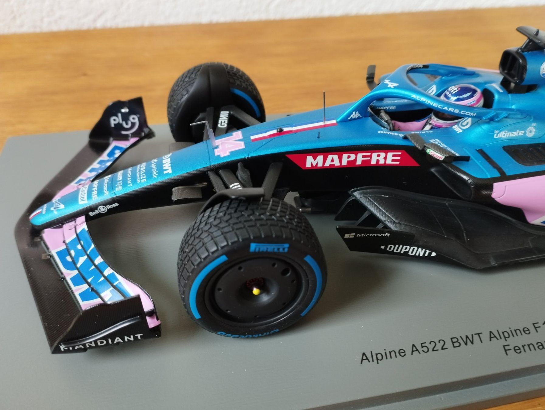 Alpine A552 BWT / 2022 / Alonso / 1/18 Spark 18S750 (Neuf avec ...