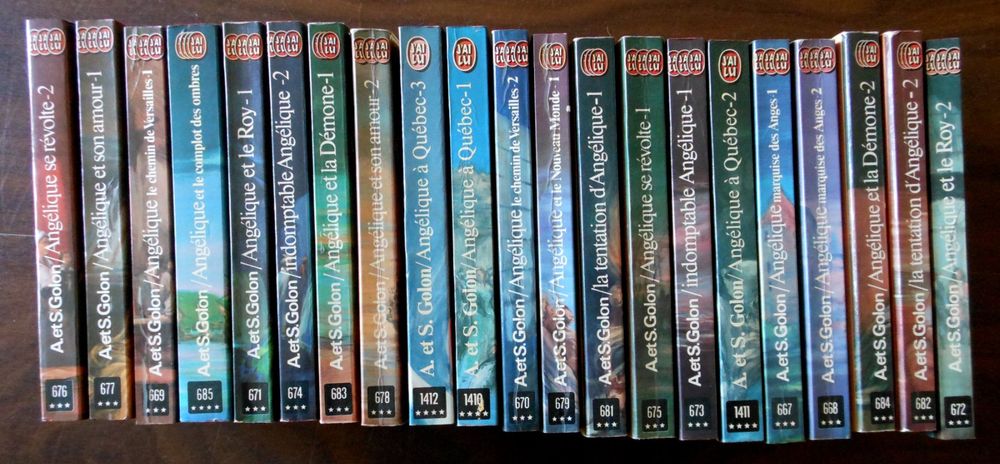 ANGELIQUE 21 LIVRES par ANNE et SERGE GOLON | Kaufen auf Ricardo